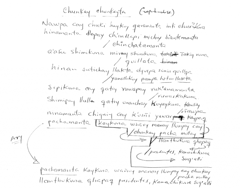 The Quechua Manuscripts of the Yanacona Indigenous Leader and Poet ...